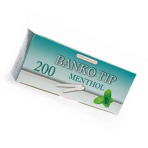 TUBES BANKO MENTHOL 200 - LA TABATIERE Shop
